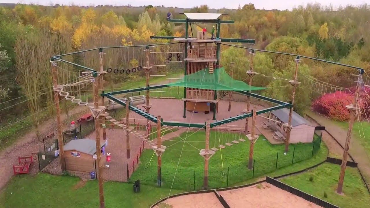 high and low rope courses Setup | Setup Of Multi Activities India ...