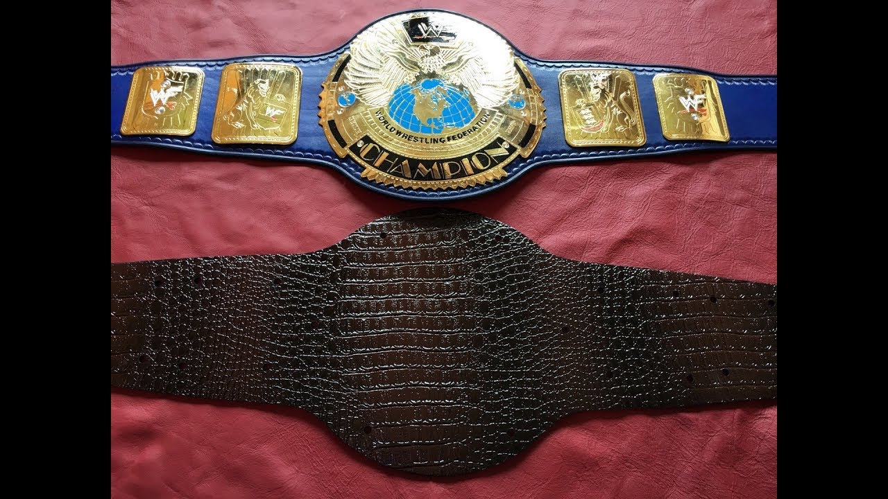 WWF Big Eagle Blue TV accurate Releather - YouTube