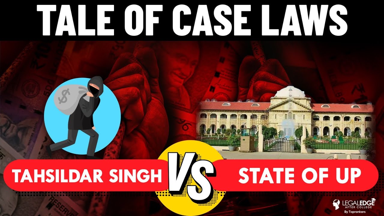 Tahsildar Singh vs State of UP | Landmark Judgement | Tale of Case Law - YouTube