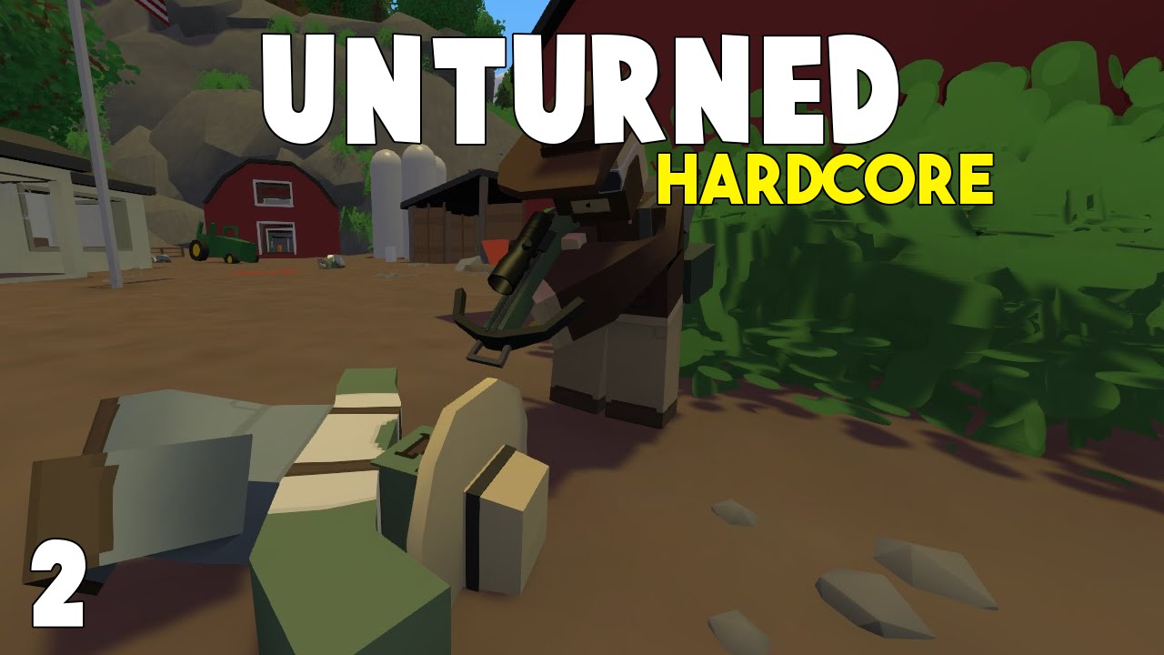 Unturned: Hardcore Survival | Near Death Experience | Part 2 - YouTube