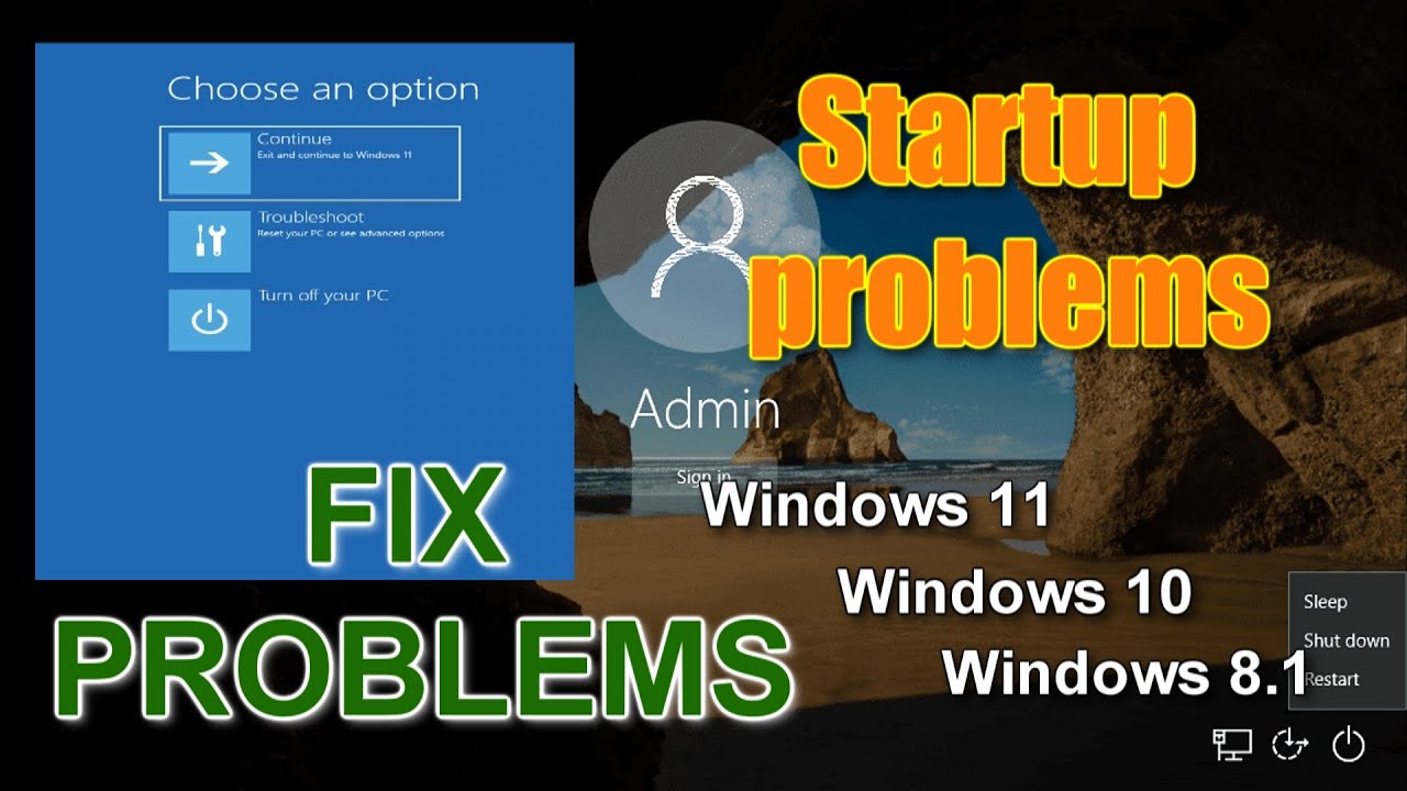 PC problem? ️How to fix ANY Windows 11, 10 & 8.1 problem with the Built ...