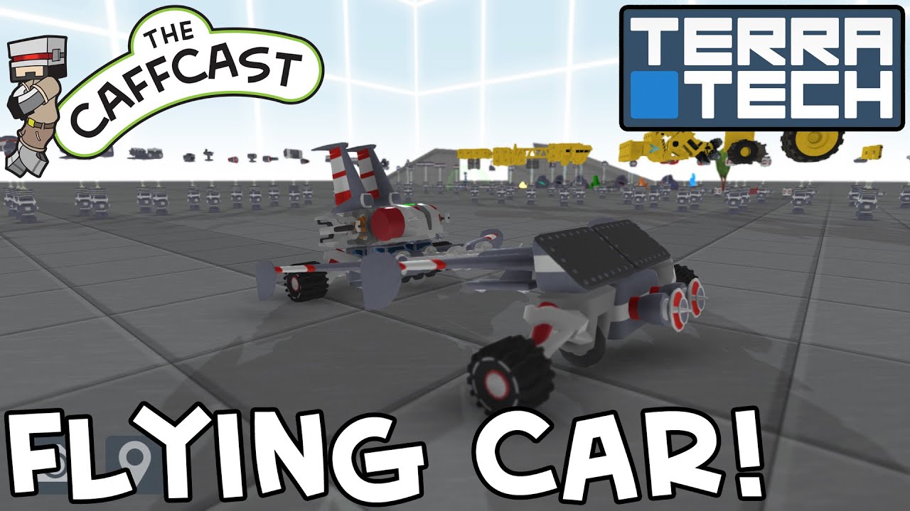 TerraTech Showcase - Air Car & Search and Destroy - YouTube