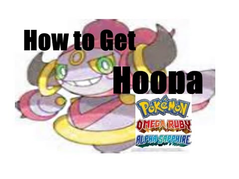 How to Get Hoopa in Pokemon Omega Ruby and Alpha Sapphire - YouTube