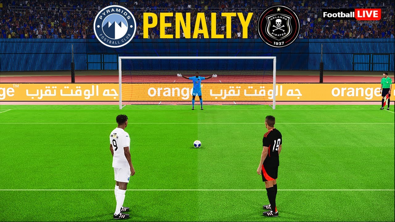 Pyramids vs Orlando Pirates - Penalty Shootout بيراميدز ضد أورلاندو ...