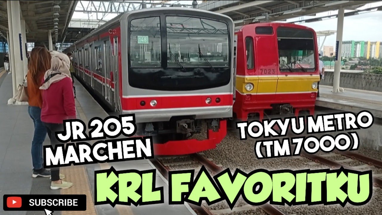 Kompilasi video Krl commuter line keren, ada krl favoritku. - YouTube