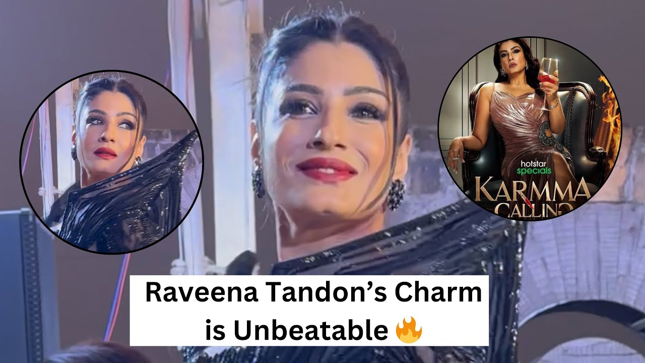 Stunning Raveena Tandon - Karma Calling || Disney Hotstar Web Show ...