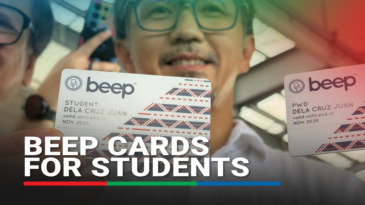 Discount Beep cards para sa mga estudyante, mabibili na simula ...