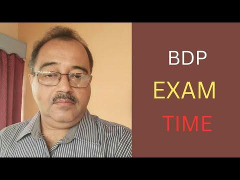 BDP EXAM 2023, PROBABLE EXAM TIME. - YouTube