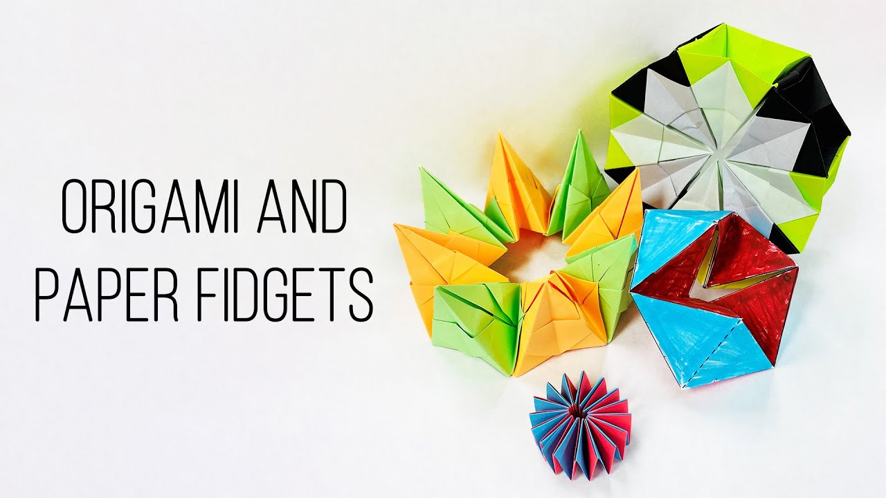 Origami Fidgets DIY Craft - YouTube