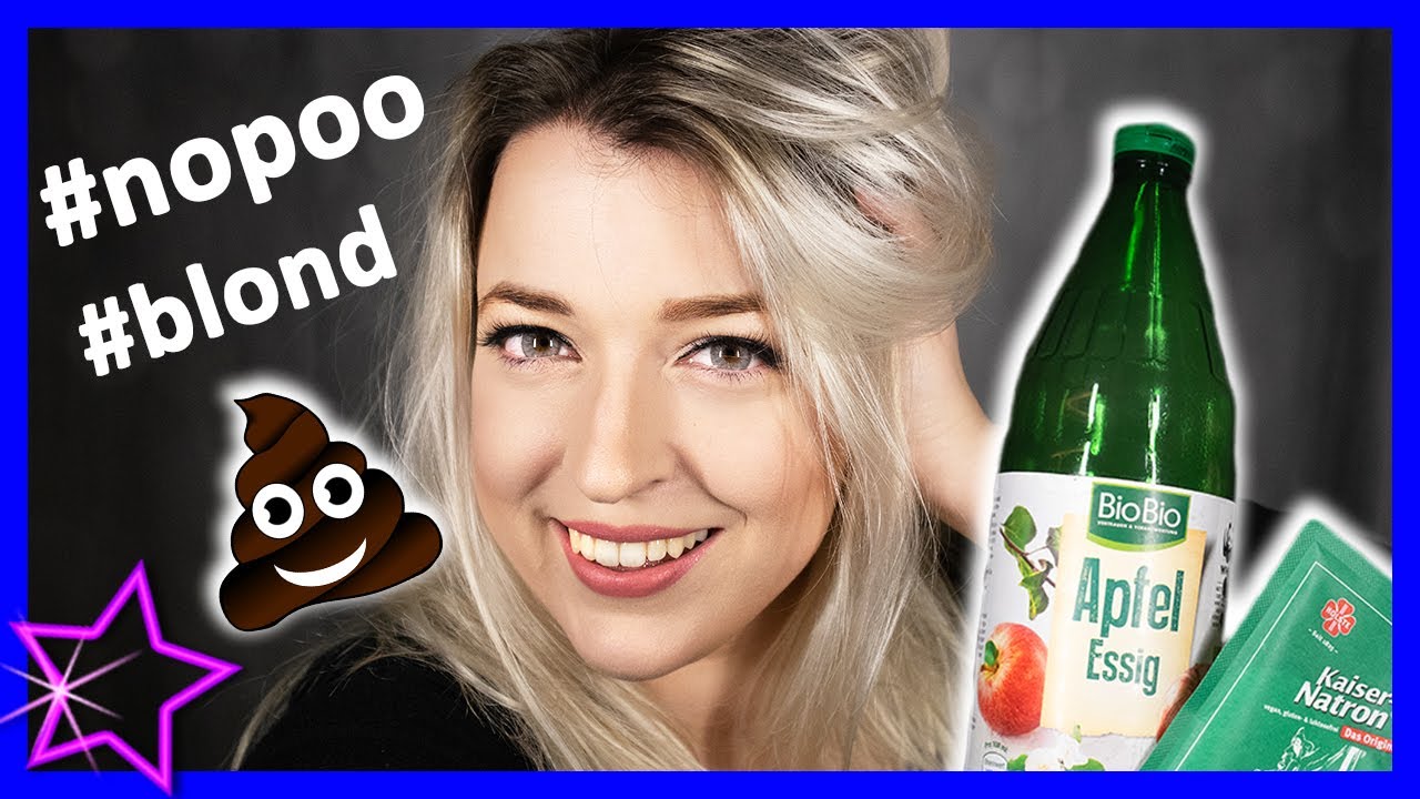 Haare waschen OHNE Shampoo? 💜 No Poo Challenge - mit blondiertem Haar ...