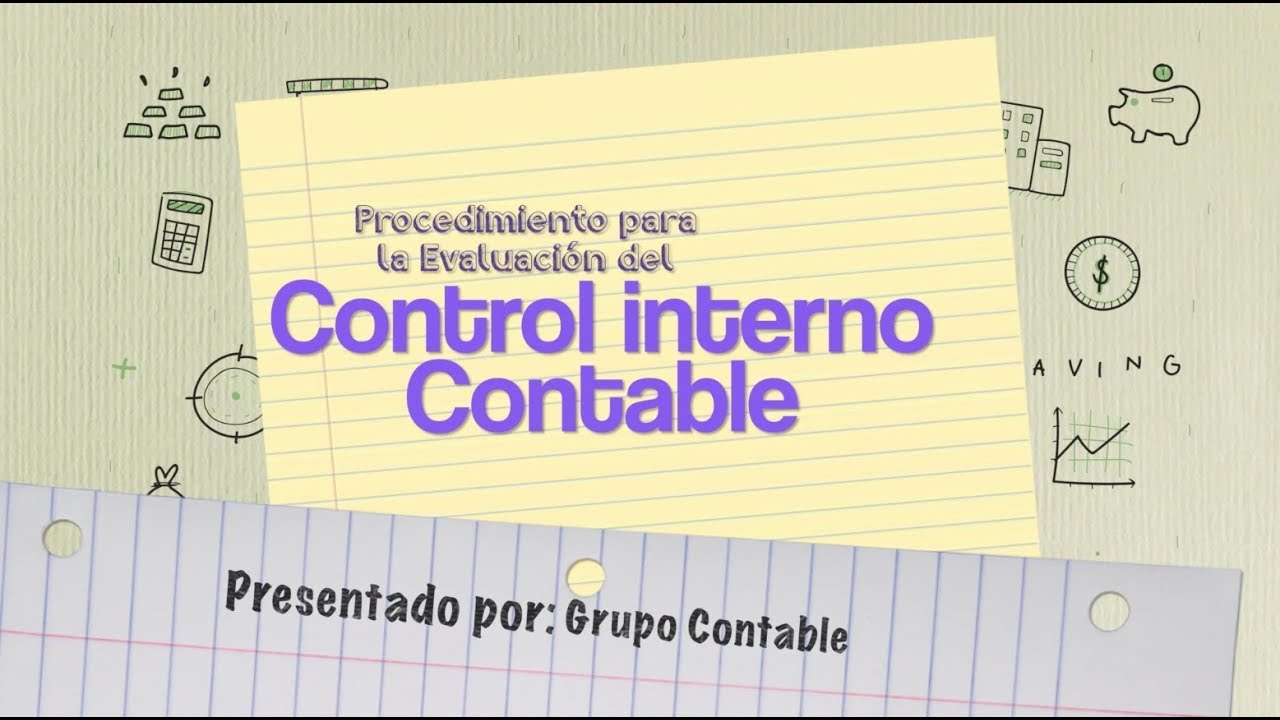 Procedimiento Control Interno Contable - YouTube