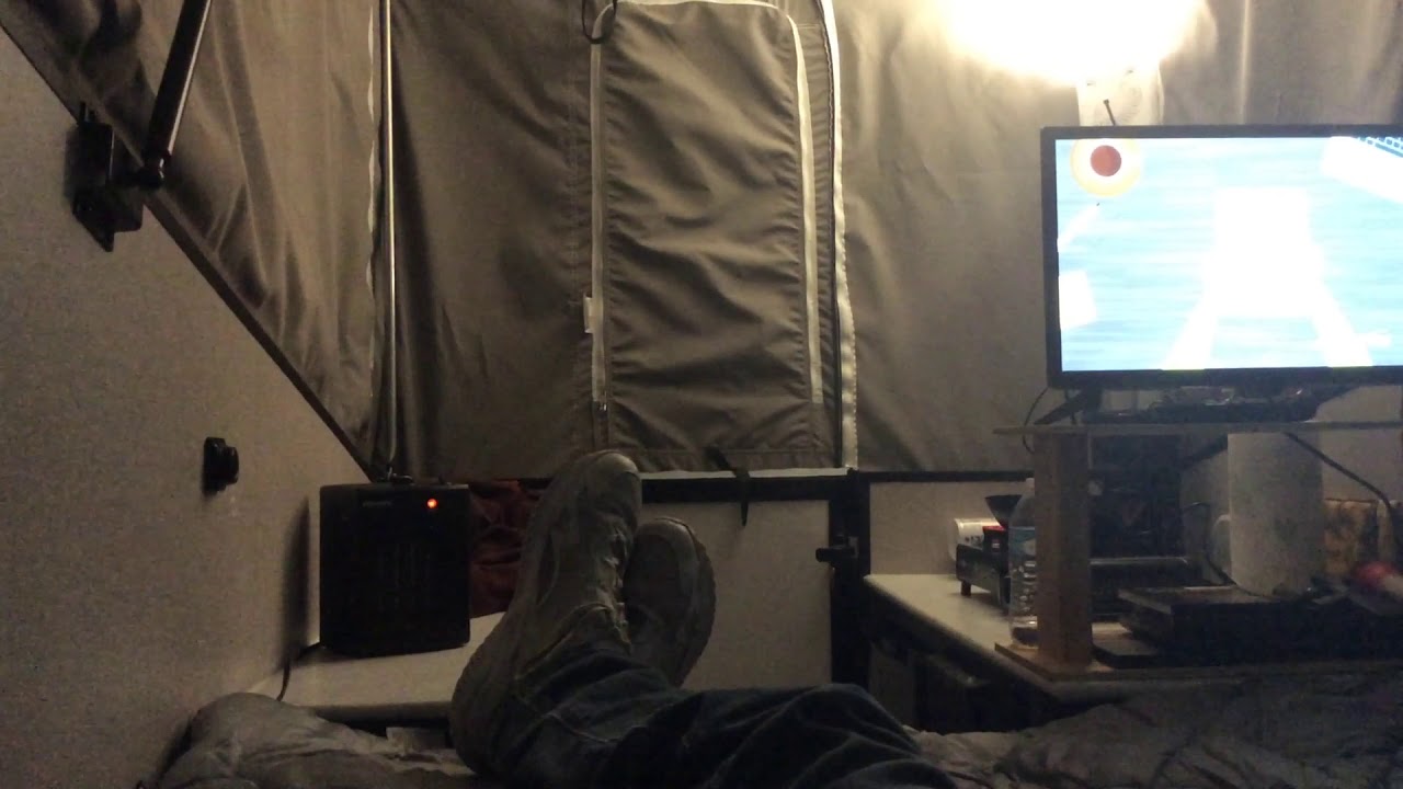 Coachman Viking Express 9.0 TD by Owner - Cabin view from bed - YouTube