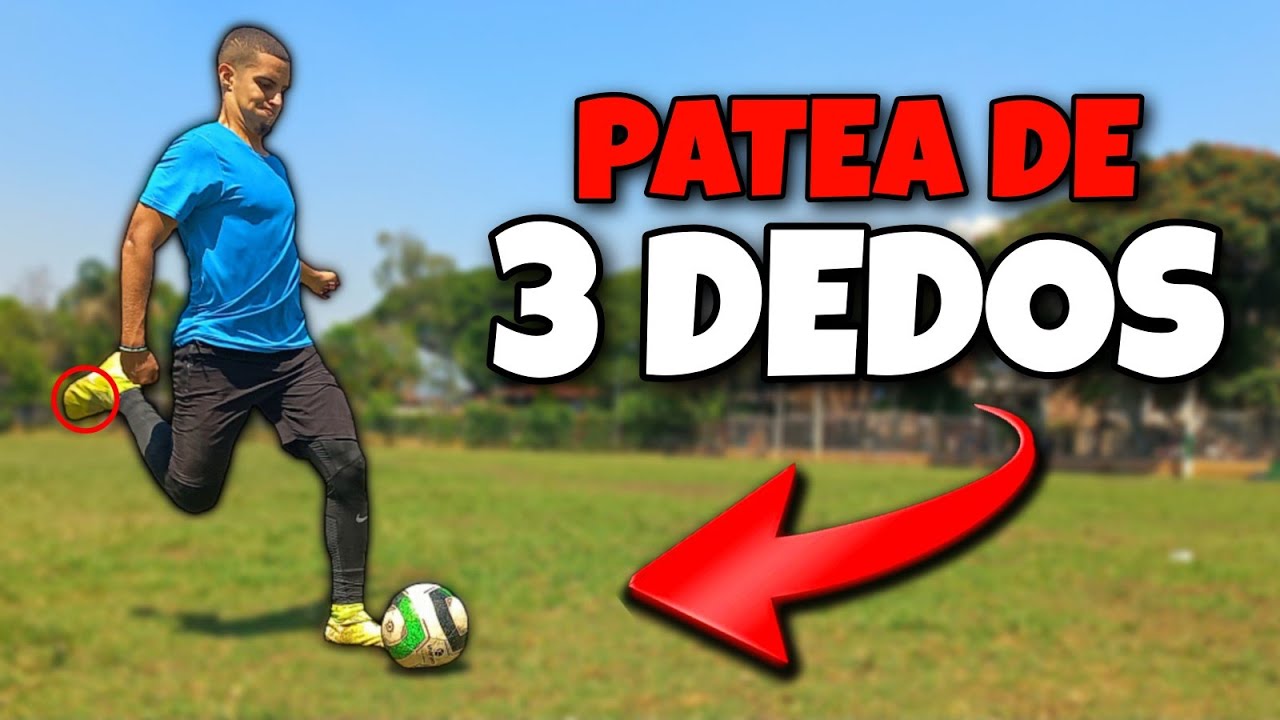 Como Patear el Balon Con el Borde Externo / Como Patear de 3 Dedos ...