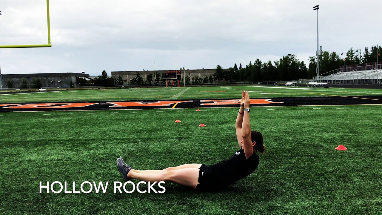 Simple Core Warm Up Series - YouTube