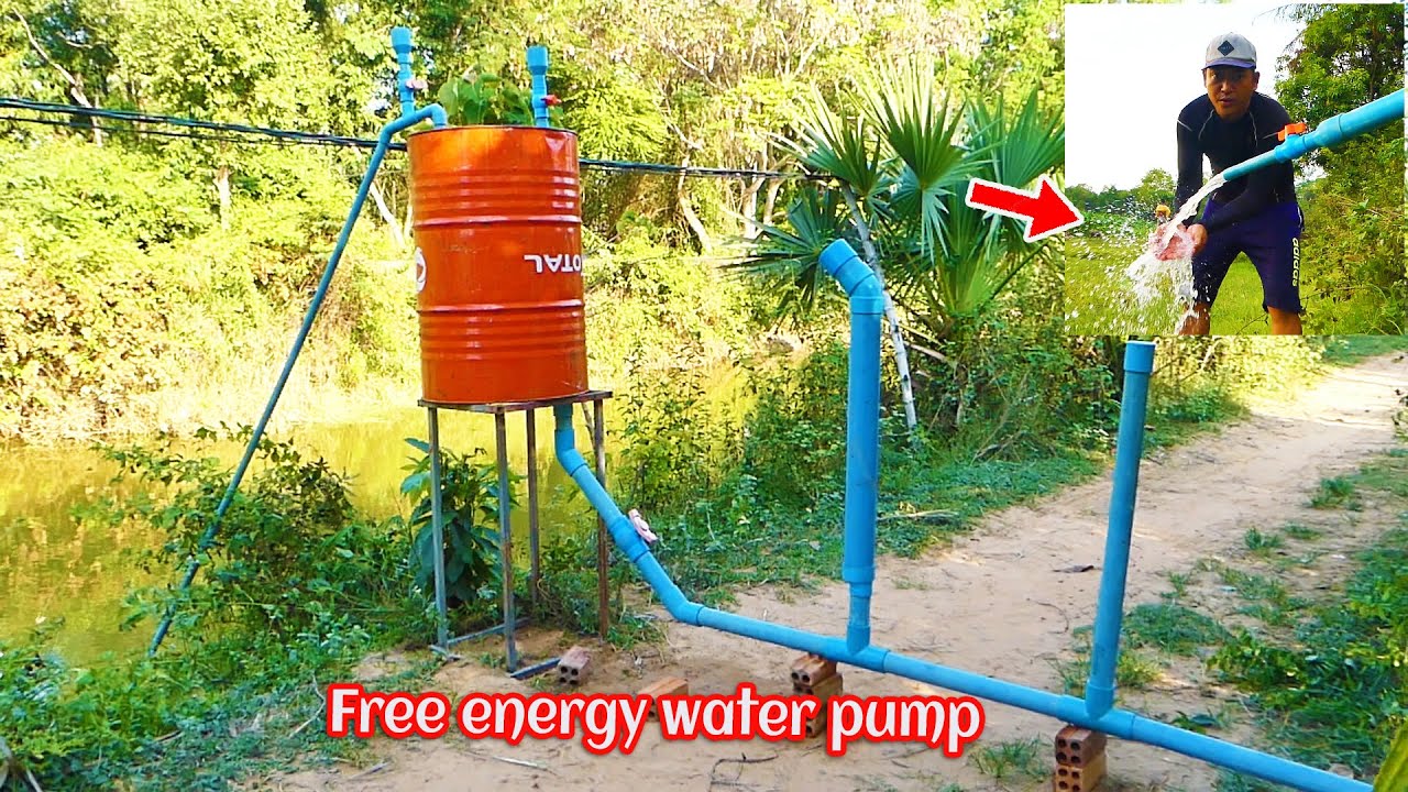 Free energy water pump, Pump without electricity #JulitaTV - YouTube