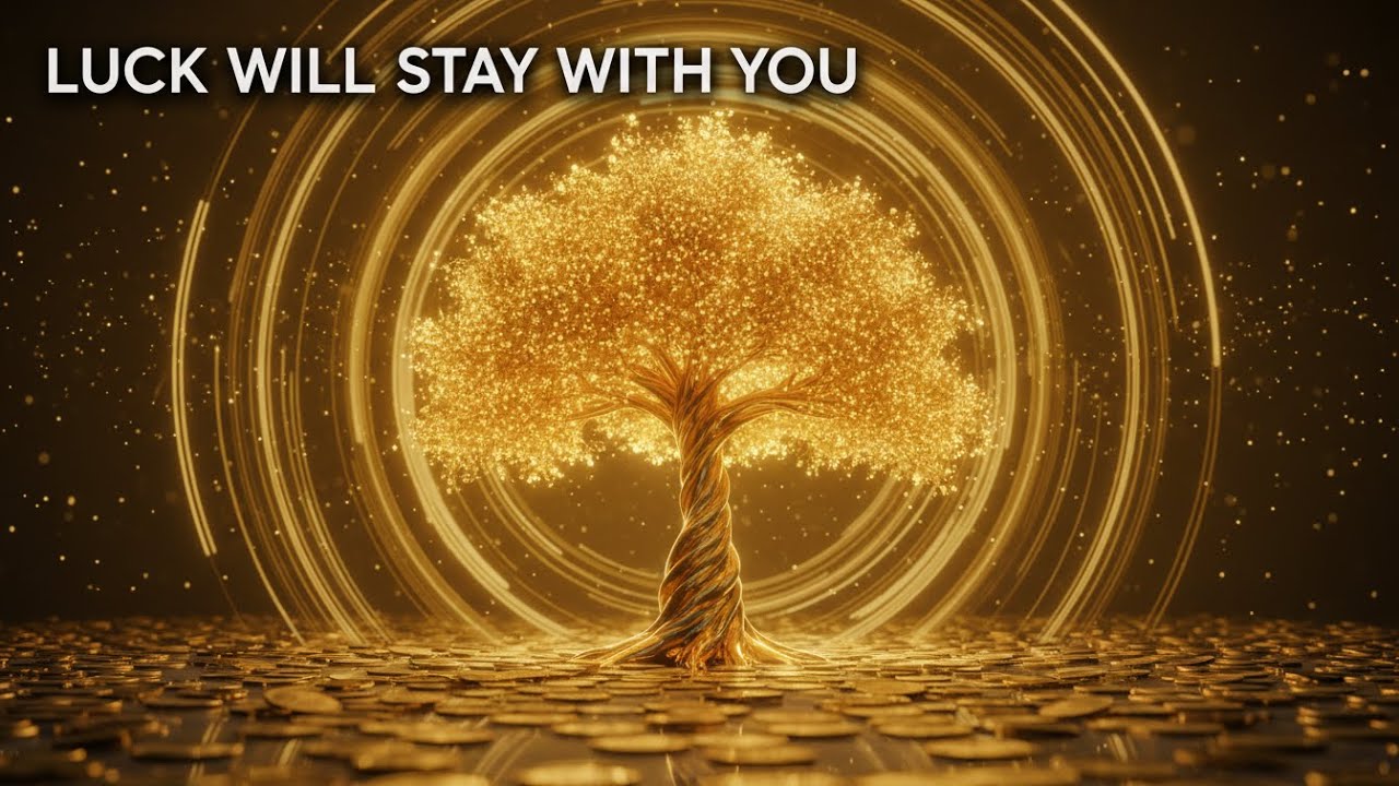 After 5 Minutes, Luck Will Stay With You Forever 432Hz Golden Luck Tree ...