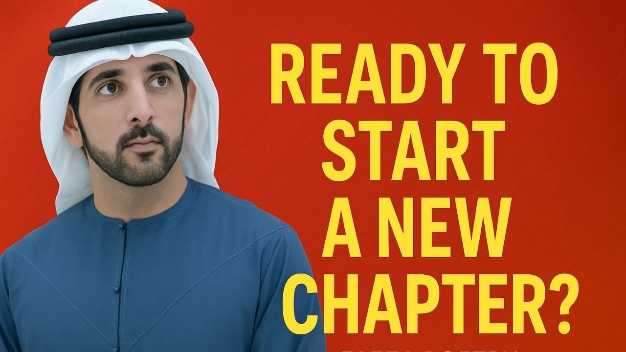 Ready to start a new chapter|fazza poem|Sheikh hamdan official poetry ...