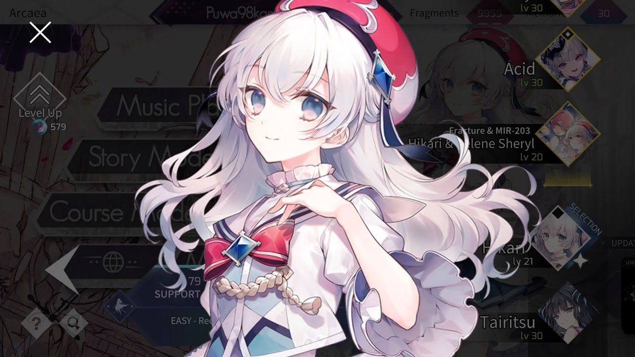 Arcaea Partner: Hikari (8th Anniversary) New Default Artwork - Gameplay ...