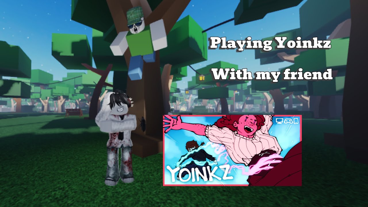 Playing YOINKZ with my friend!! - YouTube