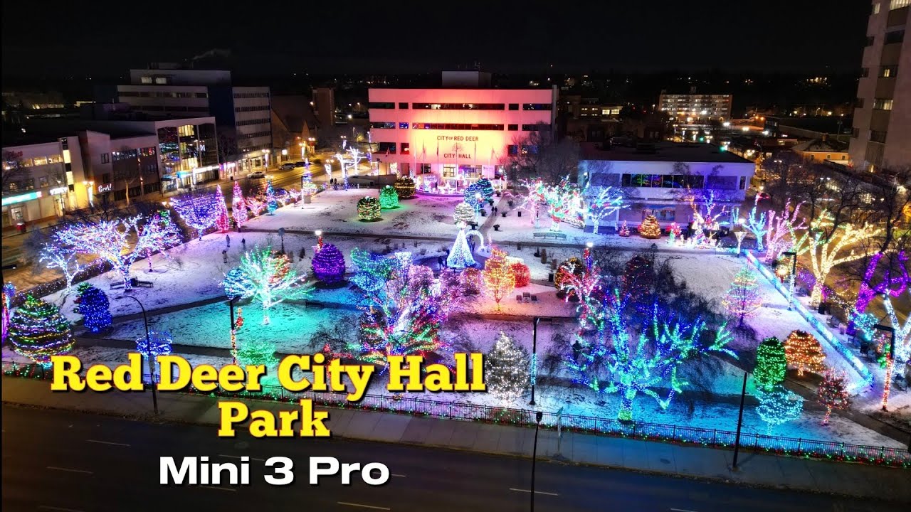 Red Deer City Hall Park Mini 3 Pro - YouTube