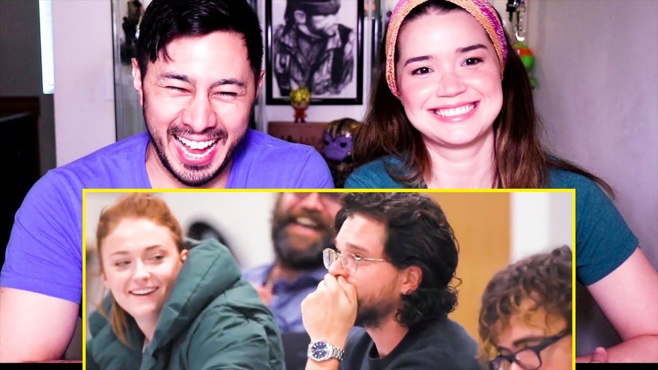 GAME OF THRONES CAST REACTS TO SEASON 8 SCRIPT FINALE | Reaction! - YouTube