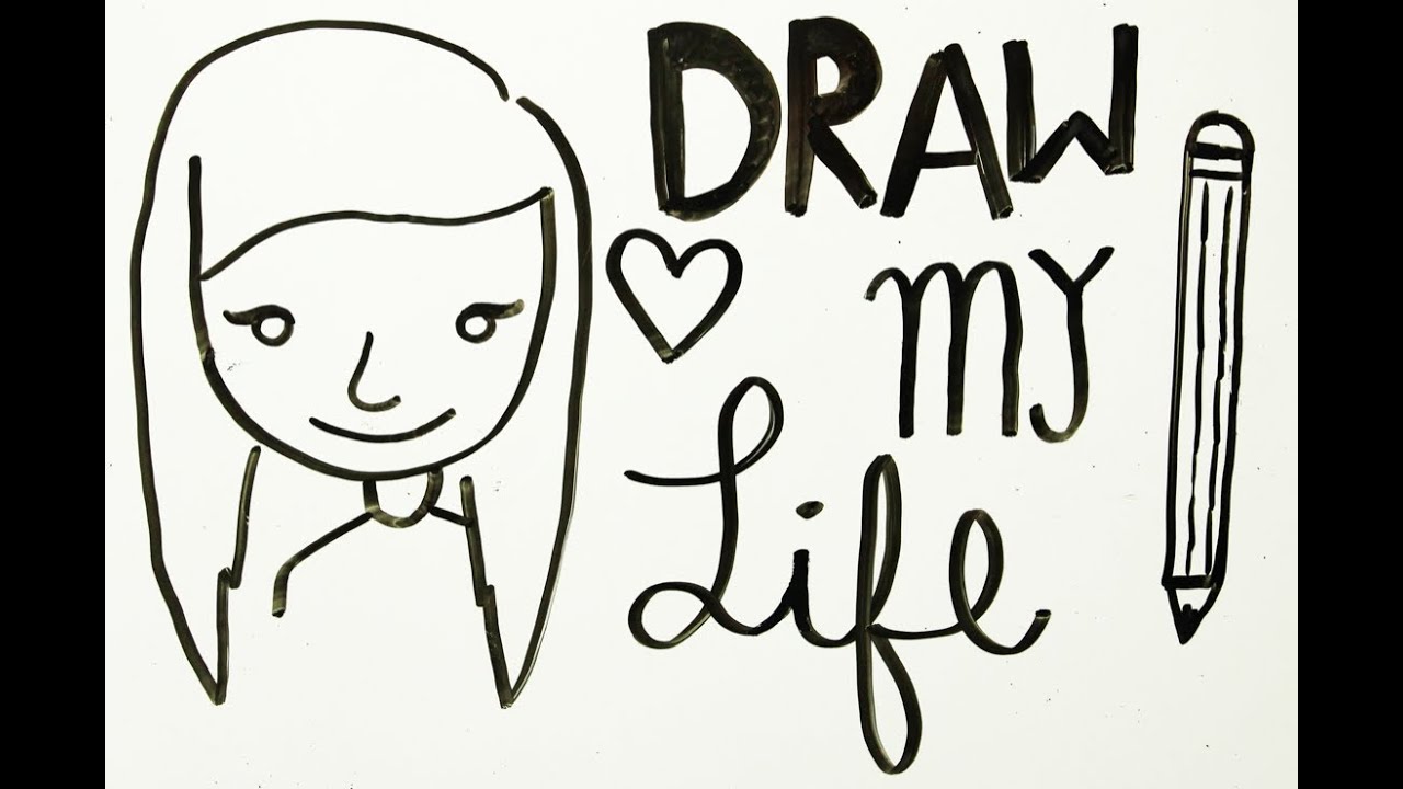DRAW MY LIFE! ♡ Miranda Ibañez - YouTube