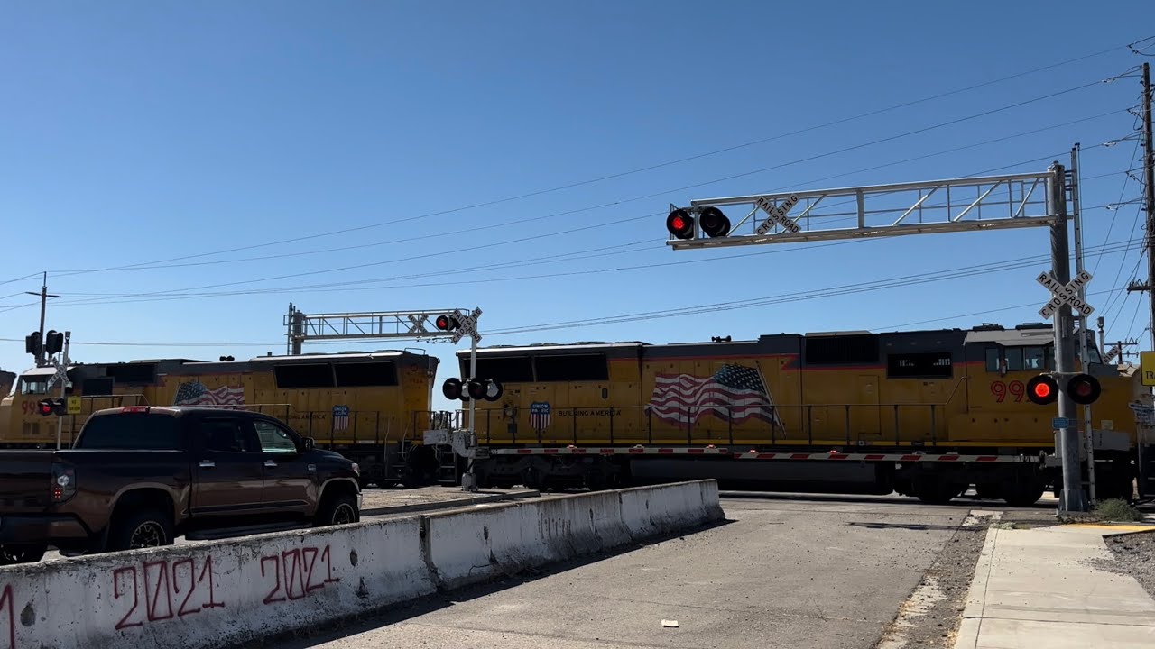 UP 9926 Stockton Turn Hauler North - E. Morada Lane Railroad Crossing ...