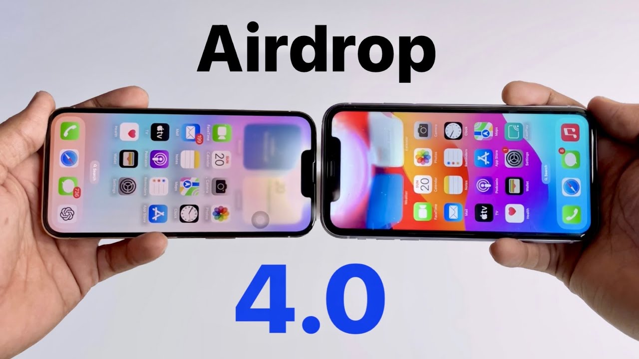 Airdrop 4.0 Update 🔥- Enable Now on any iPhone🔥 - YouTube