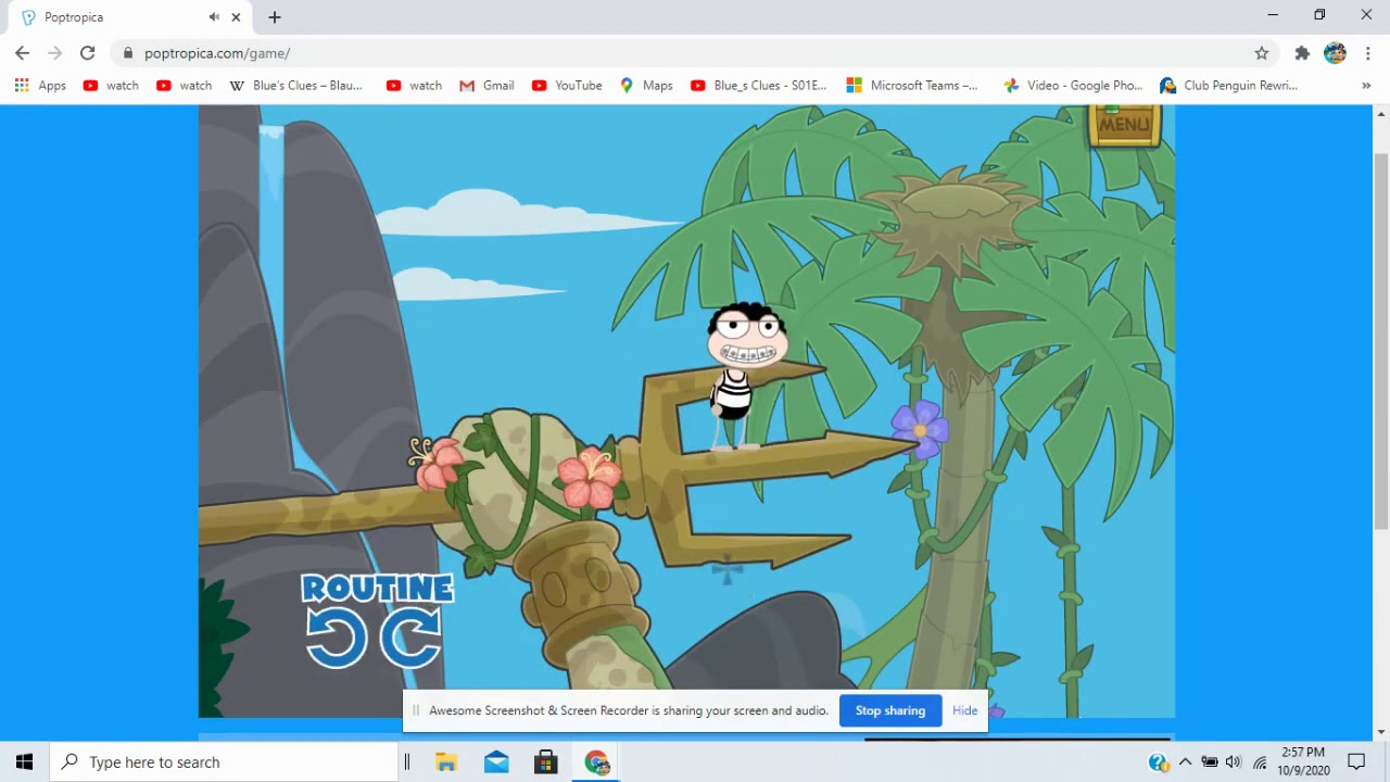 Poptropica Poptropolis Games Island Road to 1000 Wins Part 3 - YouTube