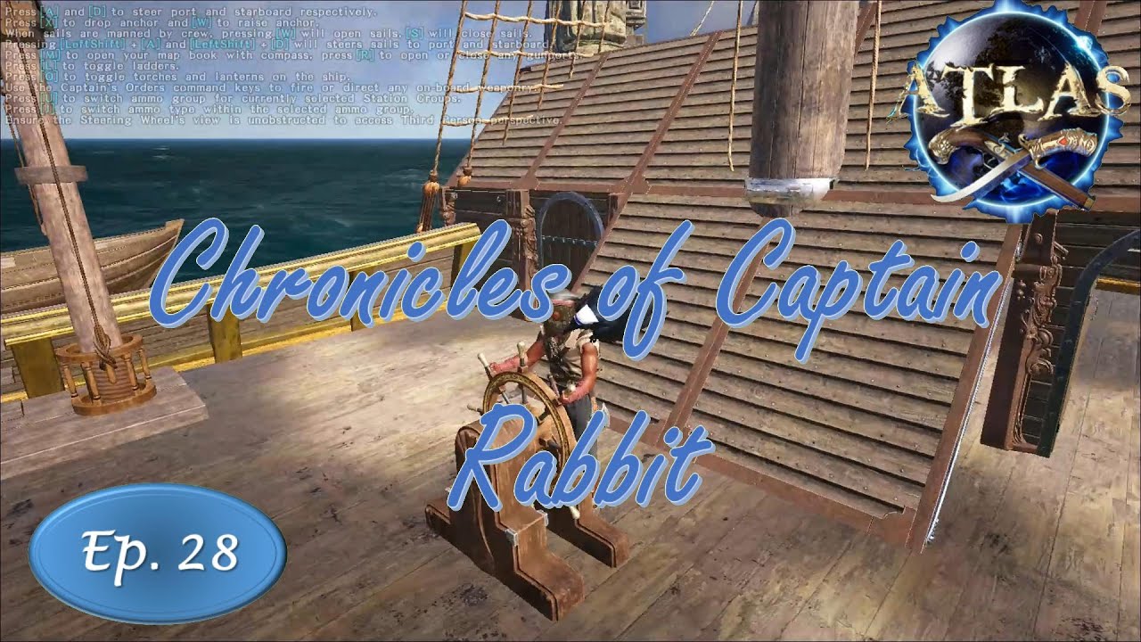 Atlas Gameplay. Chronicles of Captain Rabbit. Ep.28 Brigantine Build ...