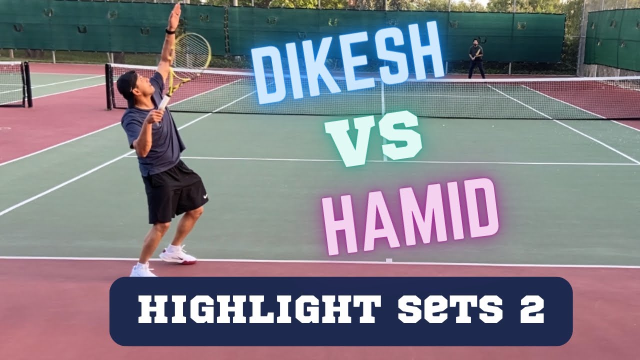 Dikesh vs Hamid | Tennis singles | Sets 2 of 2 Highlights #tennis #usta - YouTube