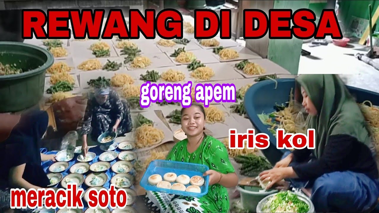 rewang di desa ‼️rewang acara memperingati 40 hari meninggalnya ...