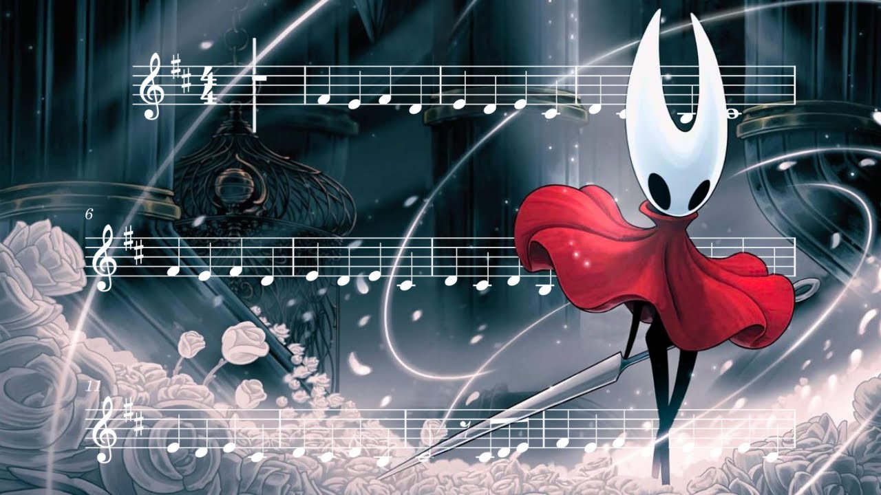 EASY Trumpet Sheet Music PLAY ALONG - Hollow Knight Silksong - Menu ...