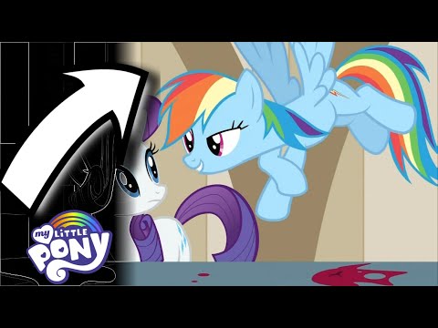 Interestin My Little Pony Scratch Art 😱😱(**Intense**)😱😱 - YouTube