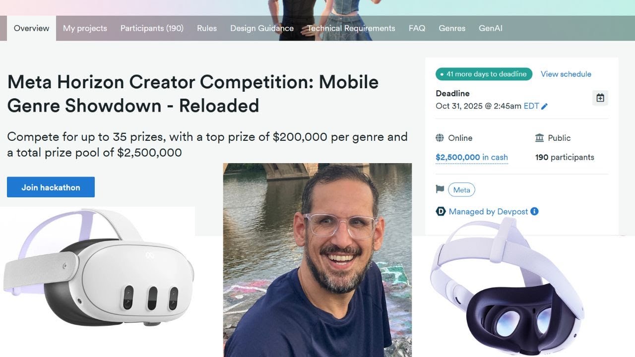 $2,500,000 in prizes from Meta Horizon Worlds to create mobile games ...
