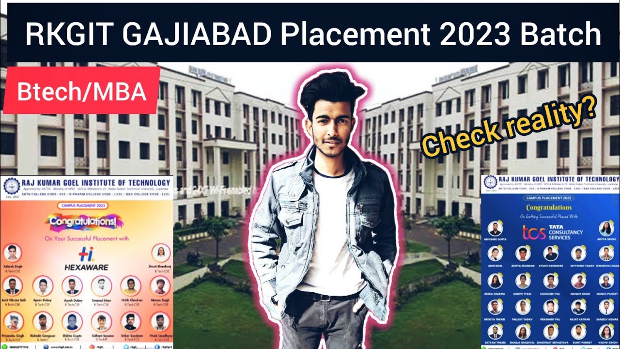 RKGIT Placement 2023 Batch || Average package 🤔 - YouTube