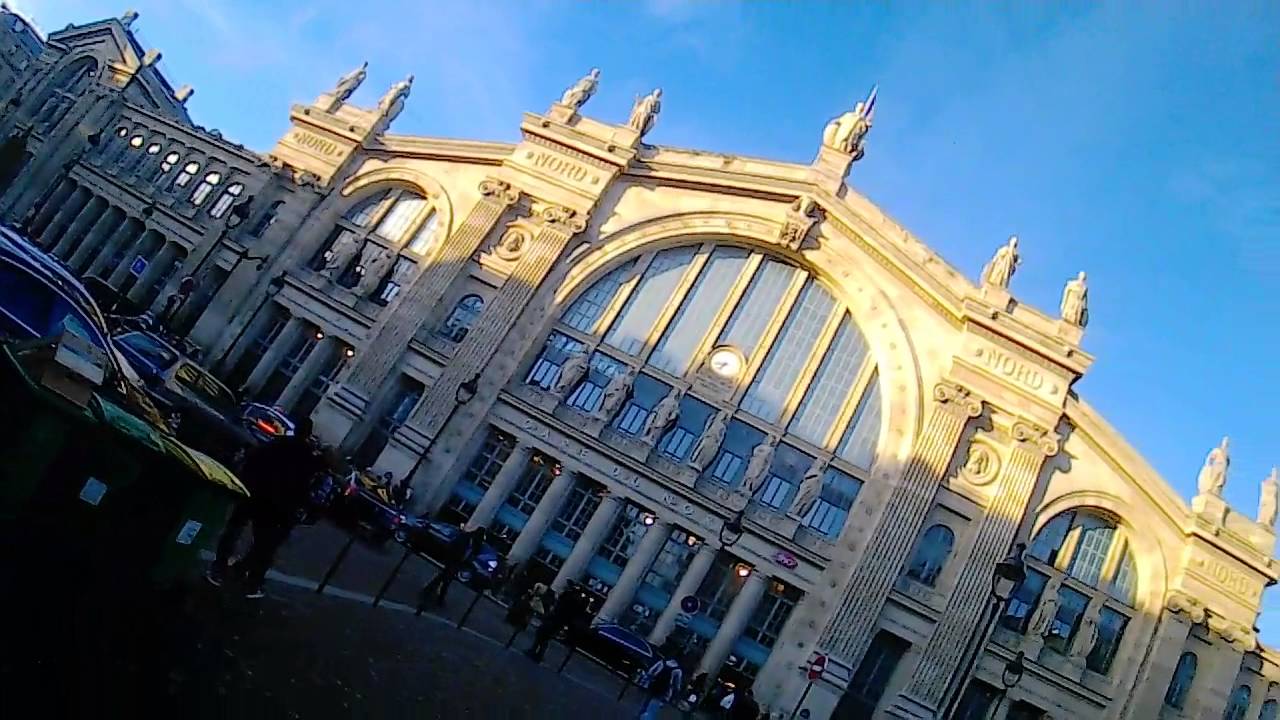 PARIS 2015 BUS STATION - YouTube