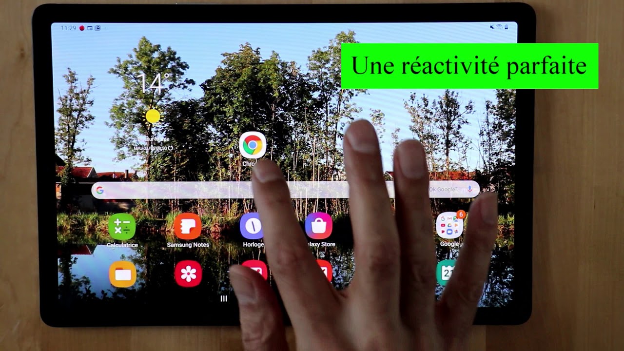 Test de la tablette Samsung Galaxy Tab s5e - YouTube