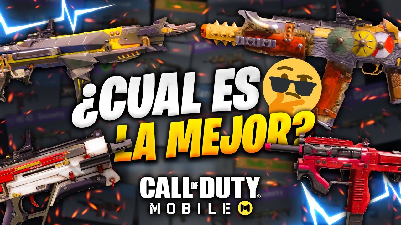 COMPARANDO TODOS los SUBFUSILES de COD MOBILE ¿Cuál es la mejor? | Lobo ...