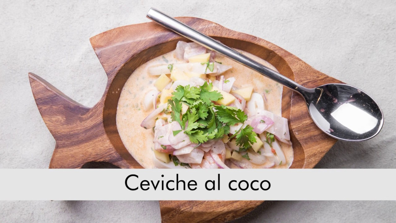 Ceviche al Coco - YouTube