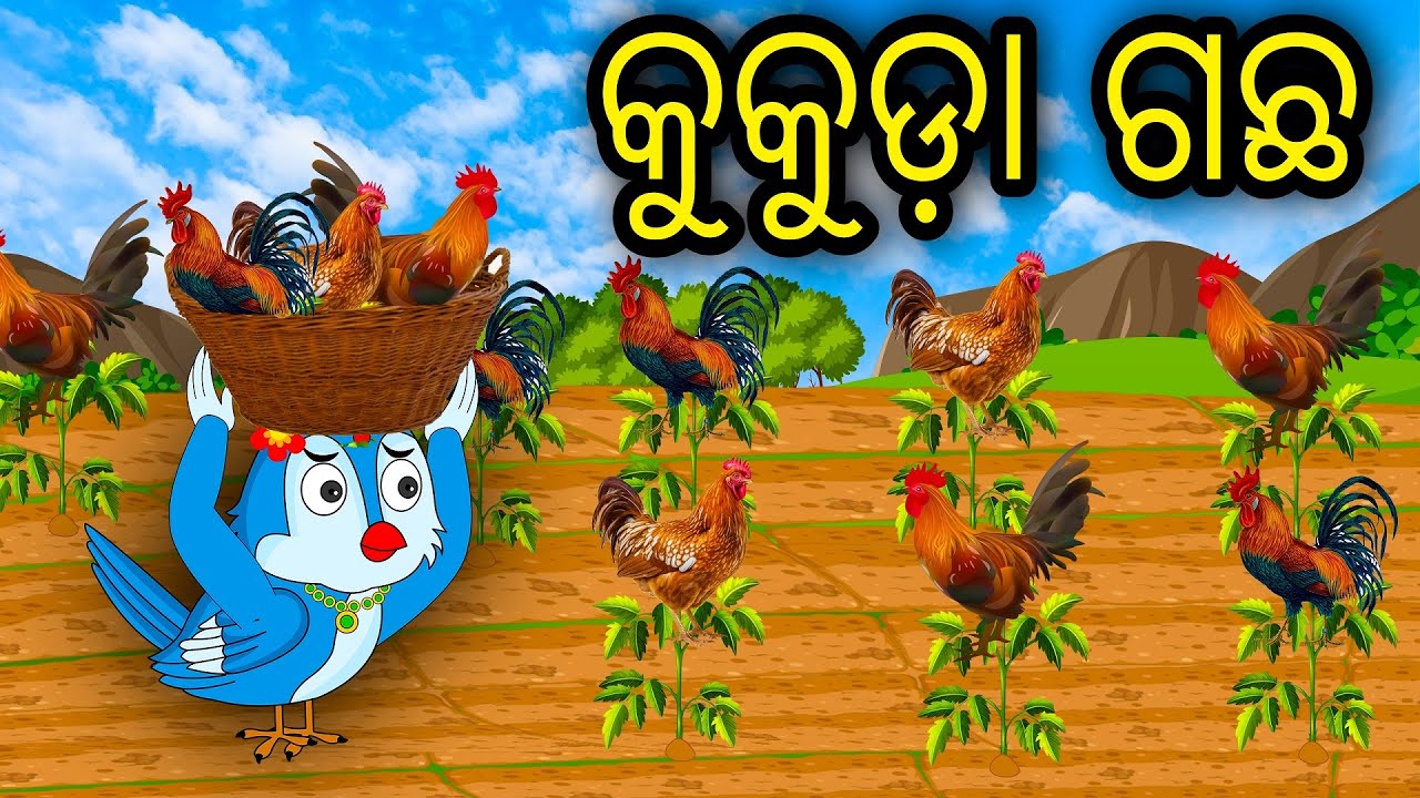 Kukuda Gacha | Odia Cartoon | Odia Bird Stories | Odia Chadhei Gapa ...