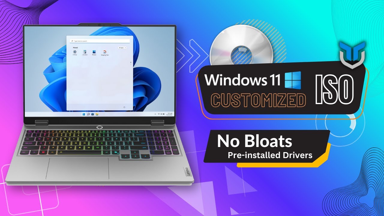 DIY Windows 11 ISO: Preloaded Drivers + Debloated! 🔧🔥 - YouTube