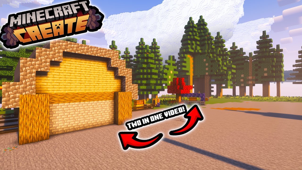 I Made A SHINY FARM In Hardcore Minecraft Create! - YouTube