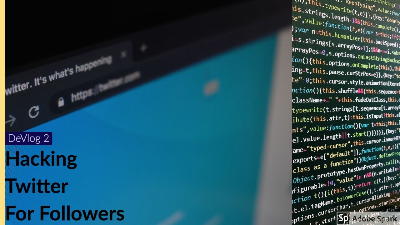 HOW TO PROGRAM a TWITTER BOT and gain followers FAST | DevLog 2 | - YouTube
