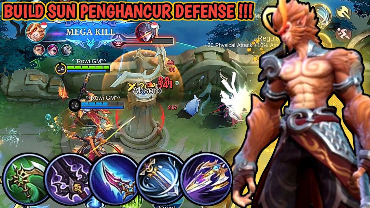 SUN NEW REVAMP ! BUILD SUN PENGHANCUR DEFENSE MUSUH | Build Top 1 ...