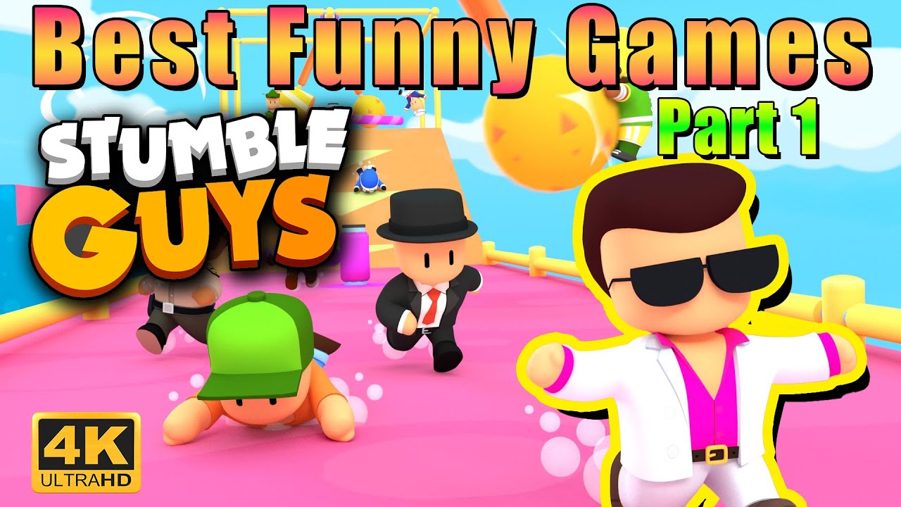 Stumble Guy‪s‬ - Best Funny Games Part 1 - First Game First Win ! - 4K ...