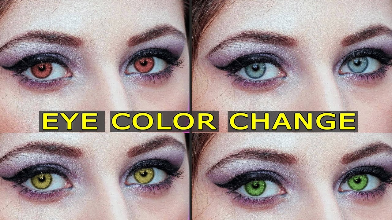 Eye Colors Change in Photoshop CC 2019 | How to Changing Eye Colors ...