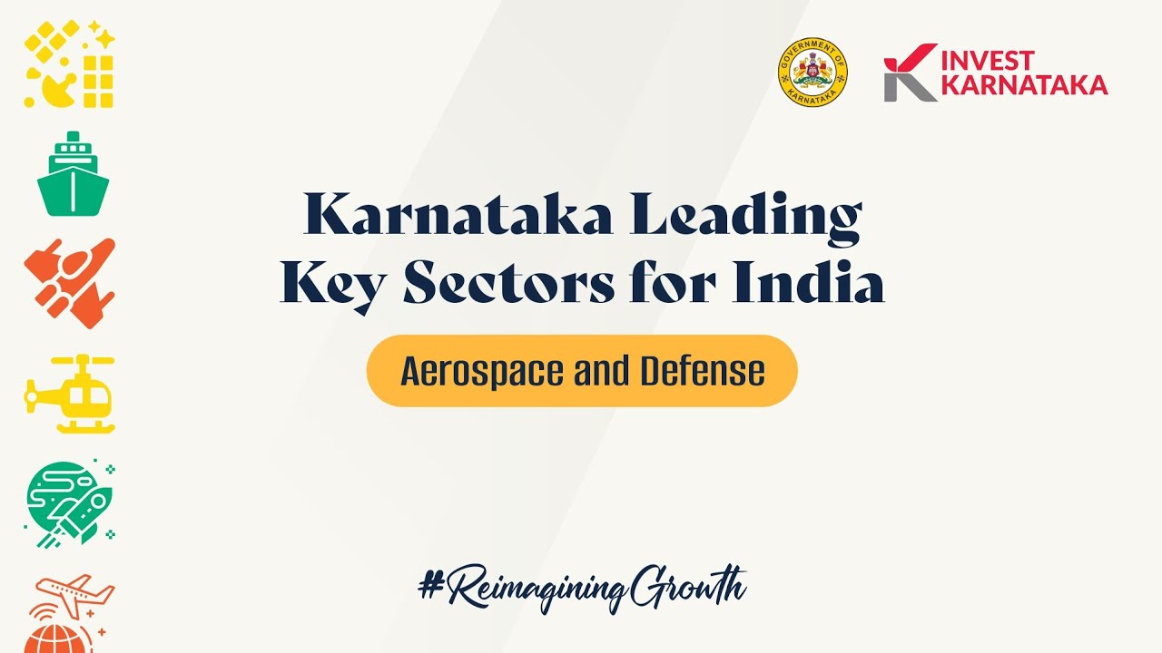 Karnataka Leading Aerospace and Defence Sector | #IK2025 | ISRO ...