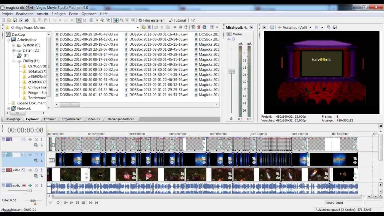 Let's Schneid Videos mit Sony Vegas Movie Studio Platinum 9 [DE/HD ...