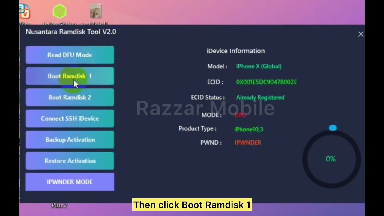 Free iOS 15 Passcode Disabled iCloud Bypass | Nusantara Ramdisk Tool ...